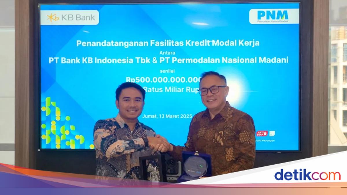 KB Bank Biayai PNM Rp 500 Miliar untuk Perluas Akses UMKM