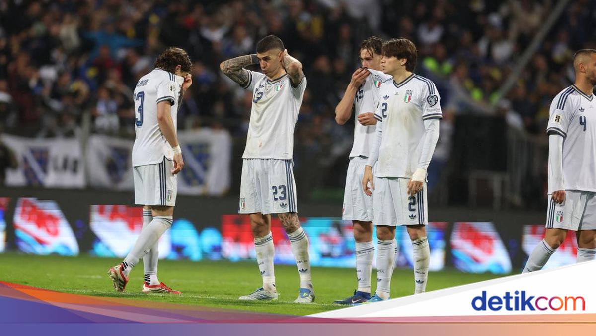 Tiga Kali Gagal ke Piala Dunia, Italia Jadi Bahan Olok-olok