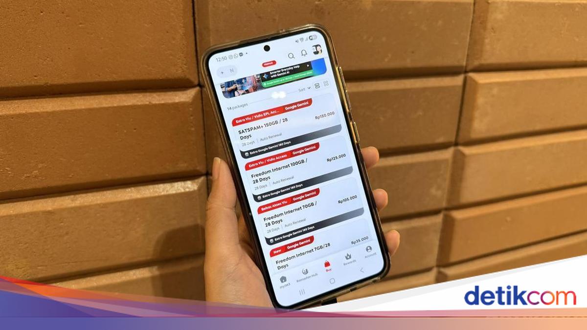 Beli Kuota IM3 dan Tri Bisa Dapat Bonus Gemini AI Plus, Begini Caranya