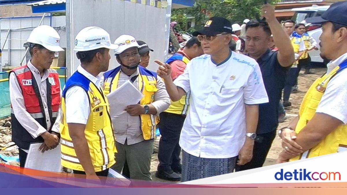 Sidak Proyek Sekolah Rakyat di Nganjuk, Menteri PU Ngamuk