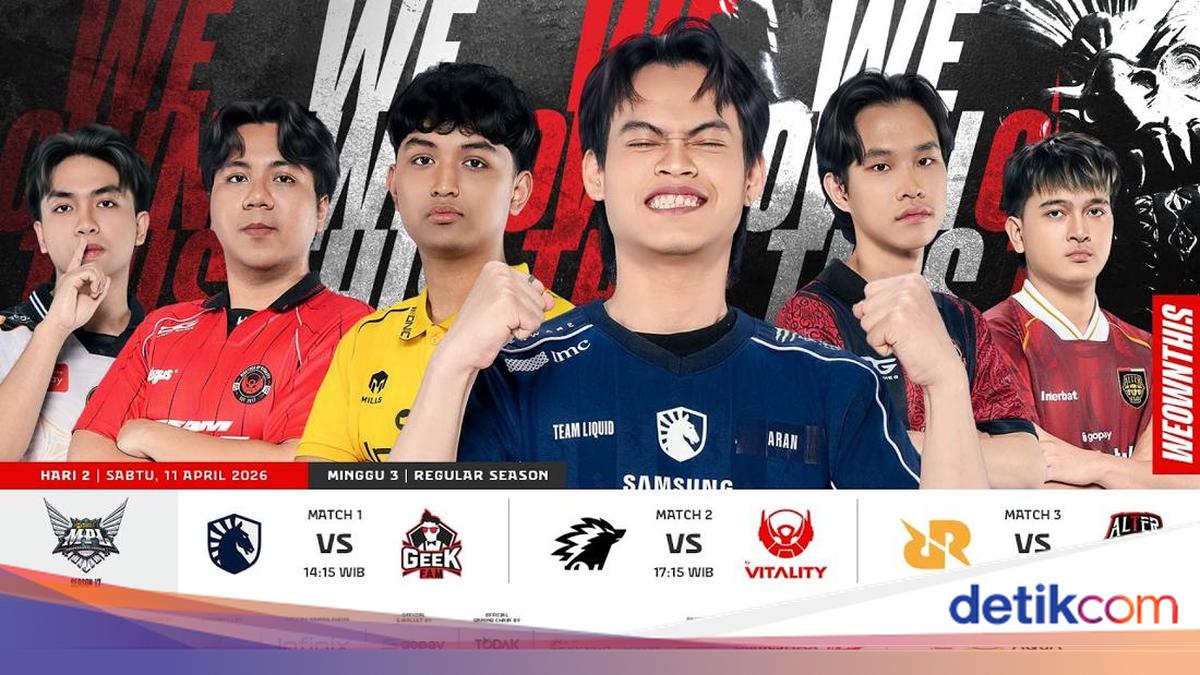 Jadwal MPL ID S17 Hari Ini 11 April 2026, Hasil dan Klasemen Terbaru