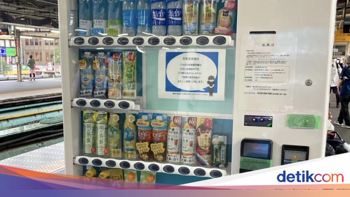 Titik Terendah dalam 30 Tahun, Nasib Vending Machine di Jepang Terancam?