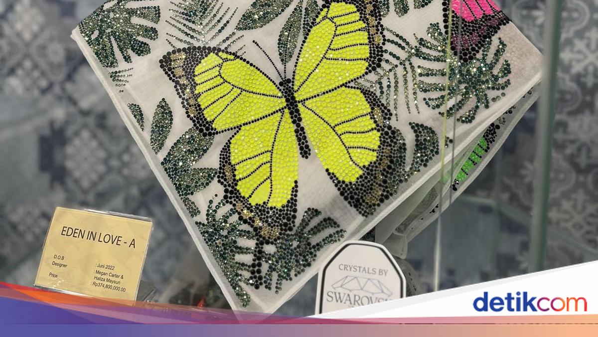 Hijab Mewah Seharga Rumah Rp 300 Jutaan Dijual di Jakarta, Intip Detailnya