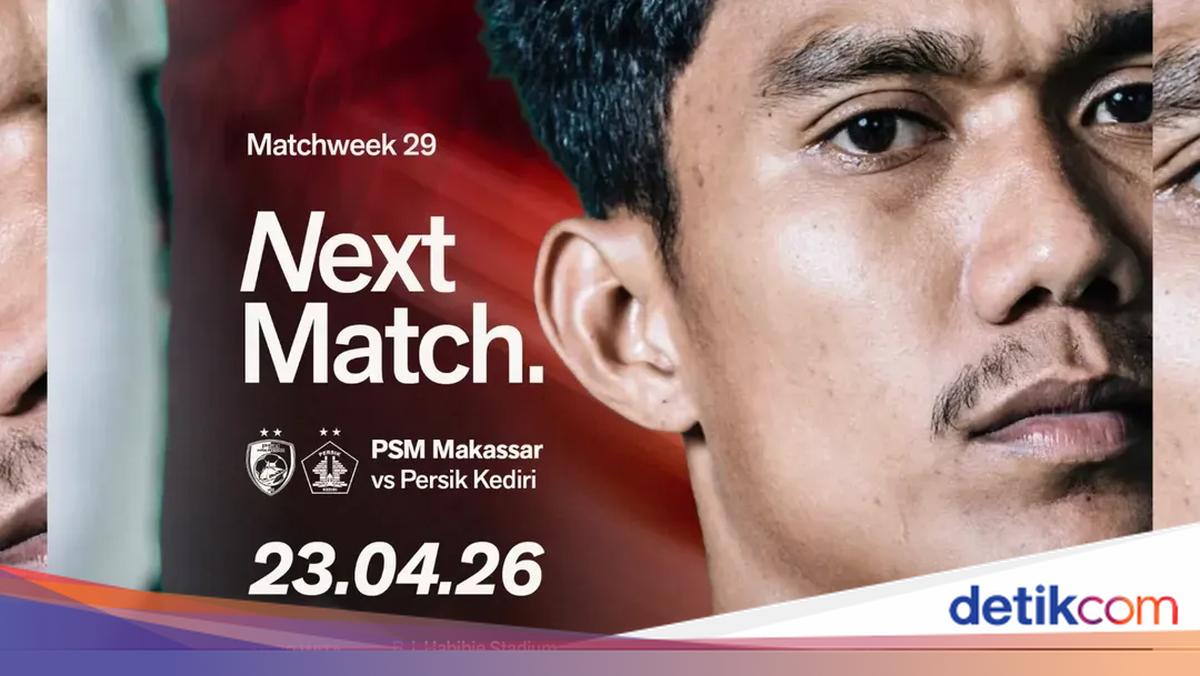 Jadwal Siaran Langsung PSM Makassar Vs Persik Kediri Sore Ini