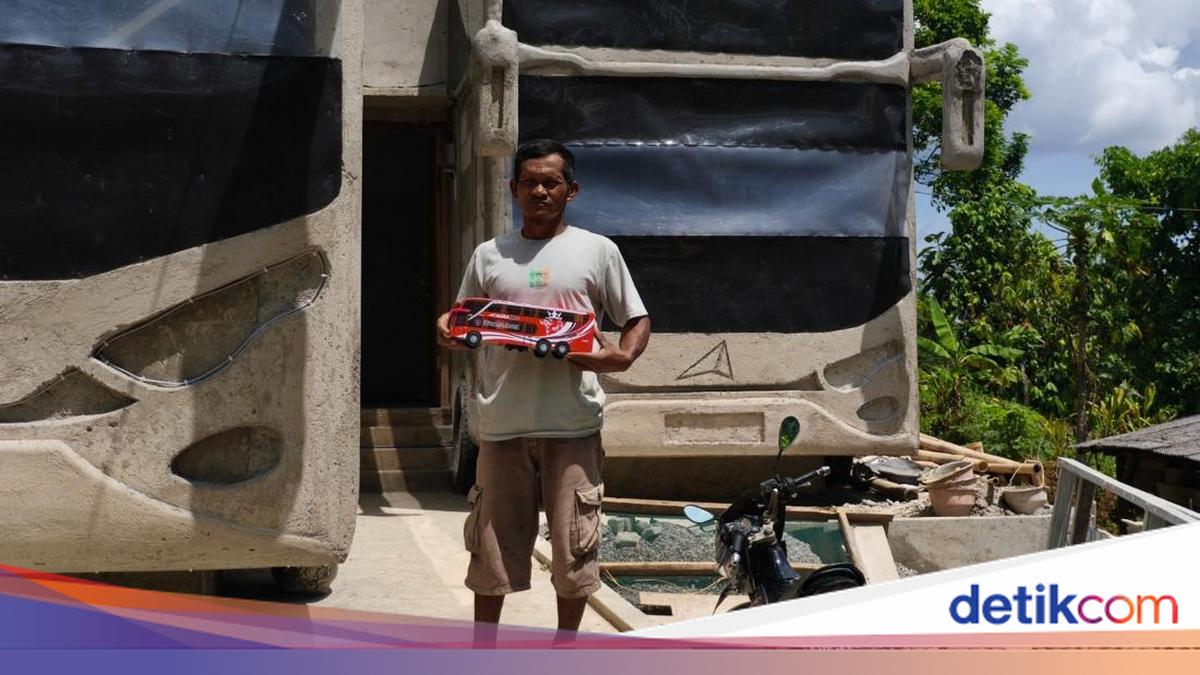 Kisah Supardi Bikin Rumah Mirip Bus Tingkat di Wonogiri: Tampil Beda!