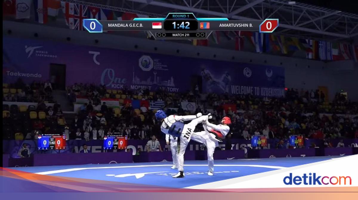 Atlet Muda Taekwondo RI Unjuk Gigi di Uzbekistan