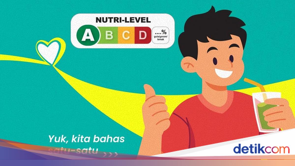 Arti Label Nutri Level A sampai D di Makanan dan Minuman Siap Saji ...
