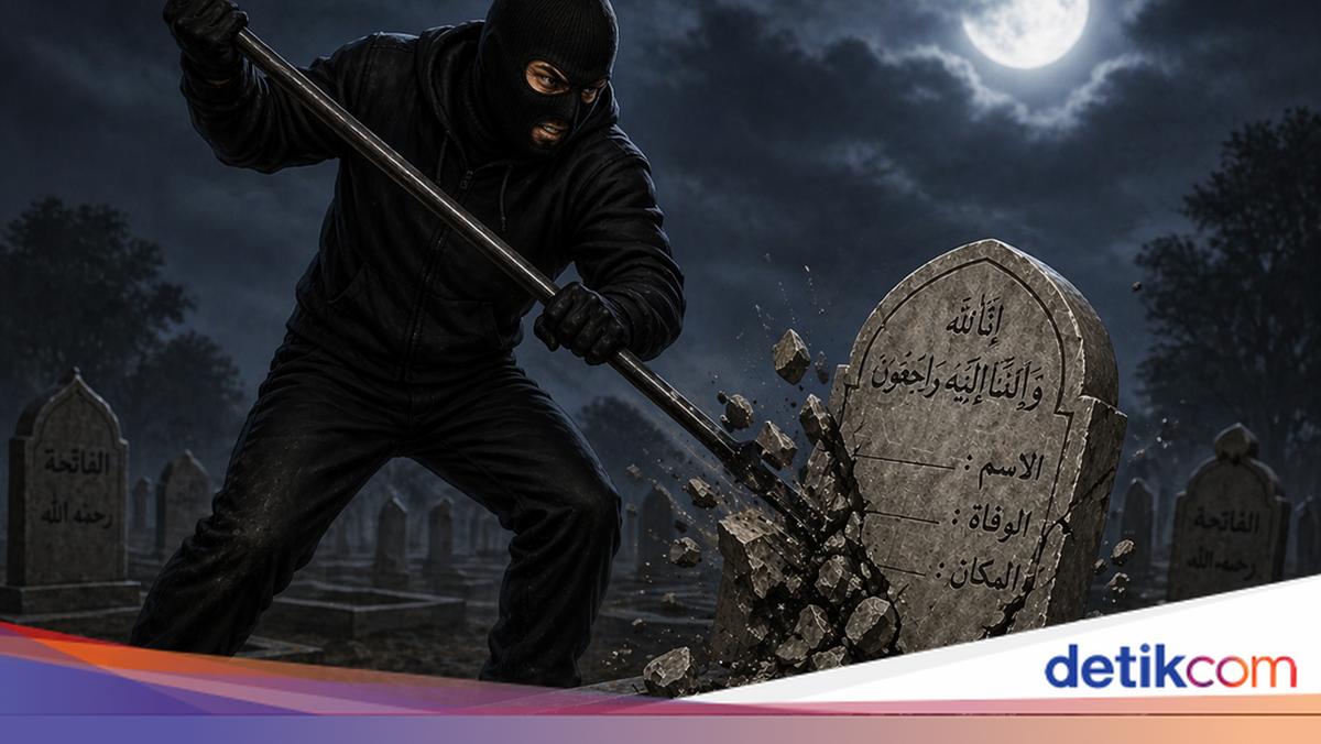 Aksi 'Rayap Besi' Hancurkan 12 Nisan Kuburan di Medan, Dijual Cuma Rp ...
