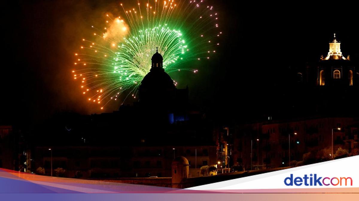 Warisan Api Malta Menerangi Langit Valletta