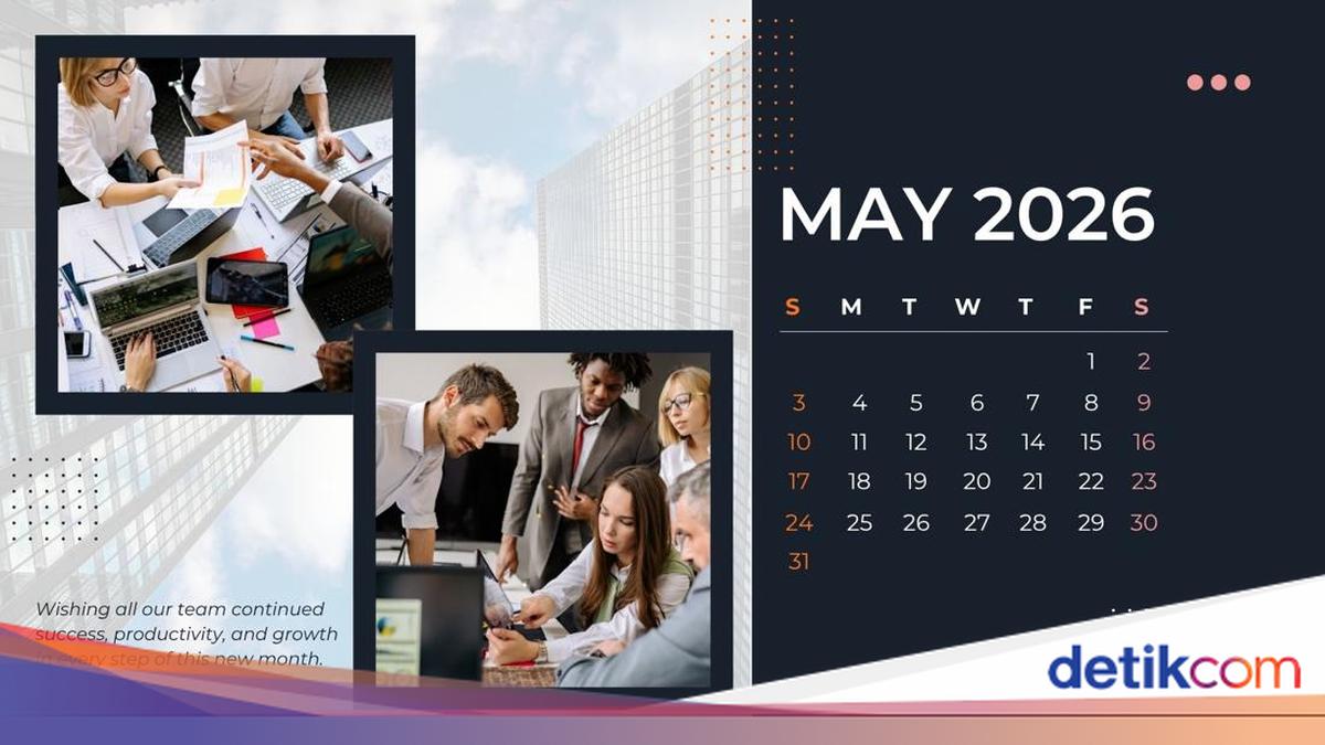 Kalender Bulan Mei 2026 Lengkap dengan Tanggal Merah Waisak hingga Idul ...