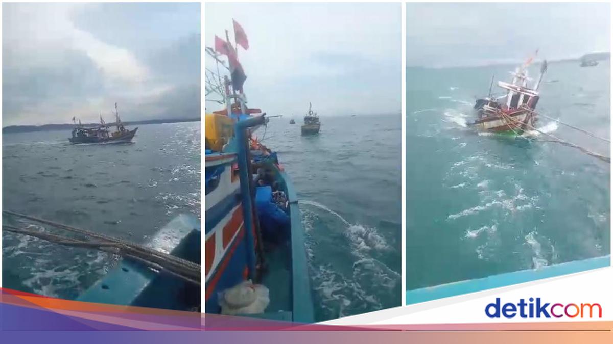 Kapal Nelayan Ditabrak Kapal Kargo di Lampung, 1 ABK Hilang