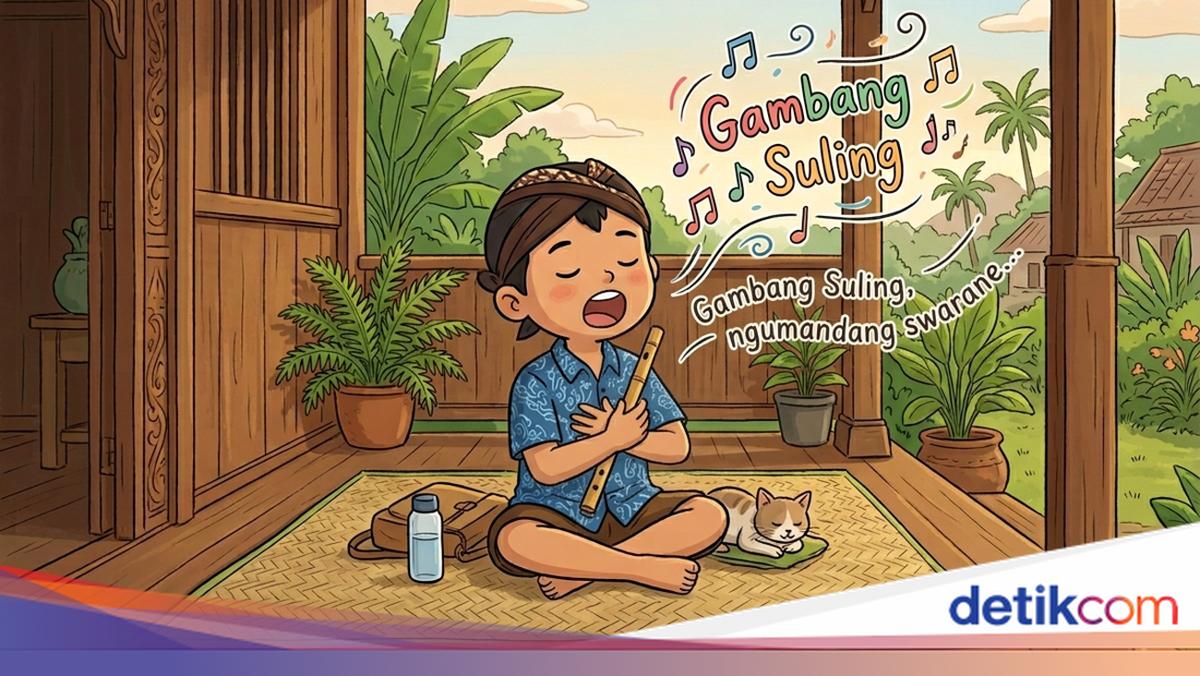 Lirik Gambang Suling dan Artinya, Lagu Tradisional dari Jawa Tengah