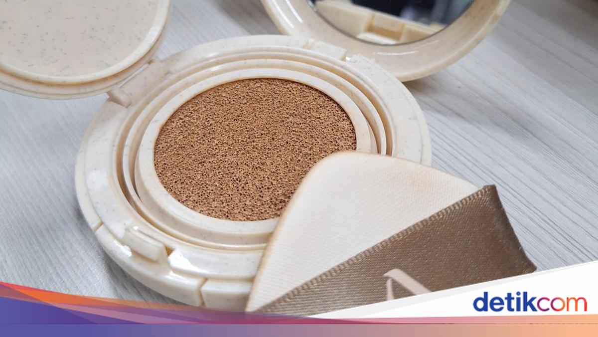 Avoskin Hybrid Elixir Skin Radiant Perfect Cushion, Efek Wajah Velvet Matte