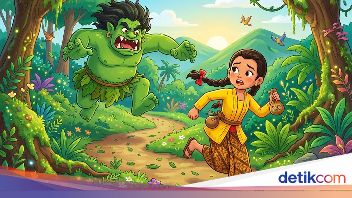 Kisah Timun Mas dan Buto Ijo Cerita Rakyat Jawa Tengah, Lengkap Pesan ...