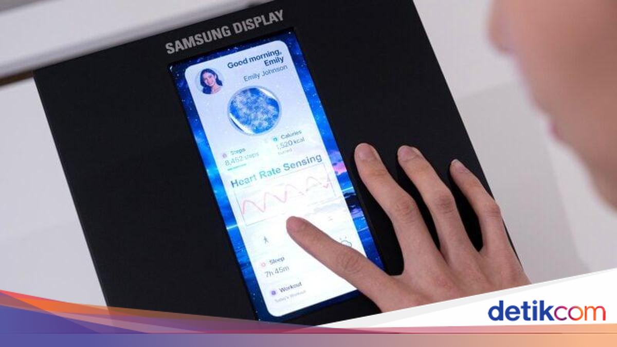 Samsung Pamer Display Canggih yang Bisa Ukur Detak Jantung