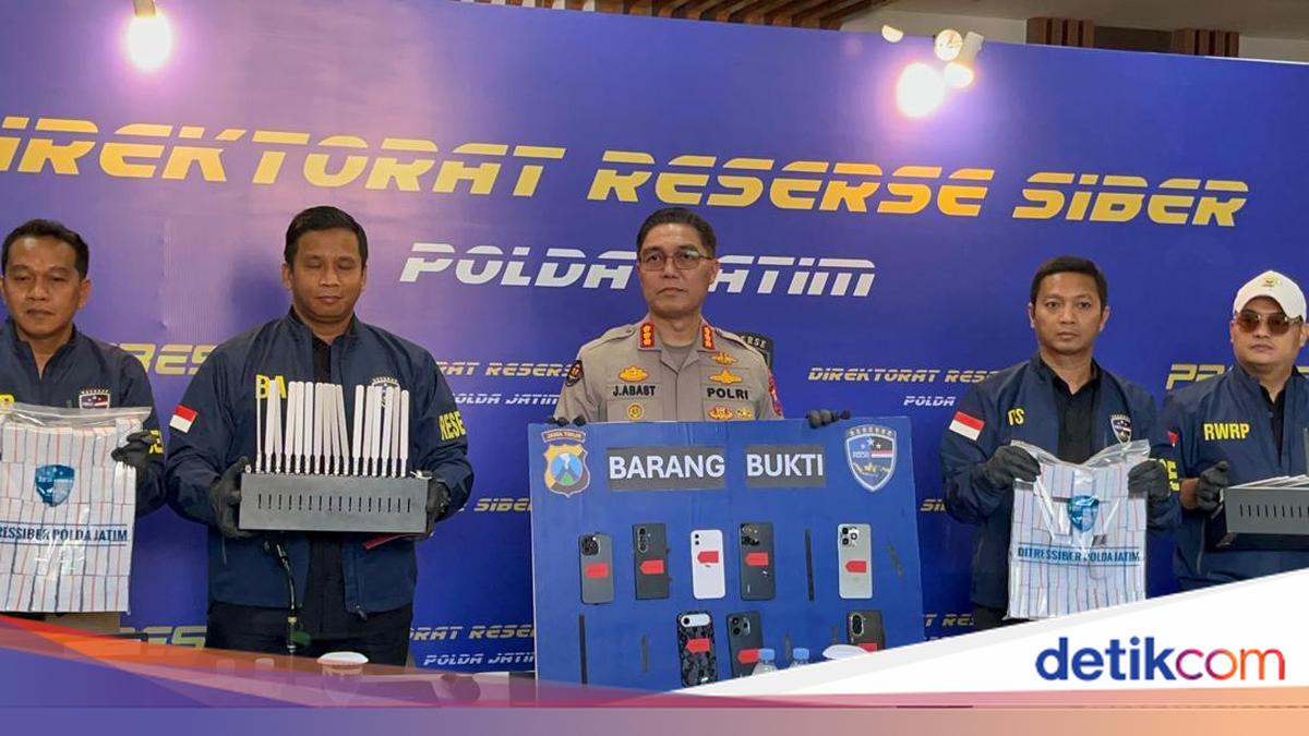 Polda Jatim Bongkar Sindikat SIM Card Ilegal Pakai Data Curian