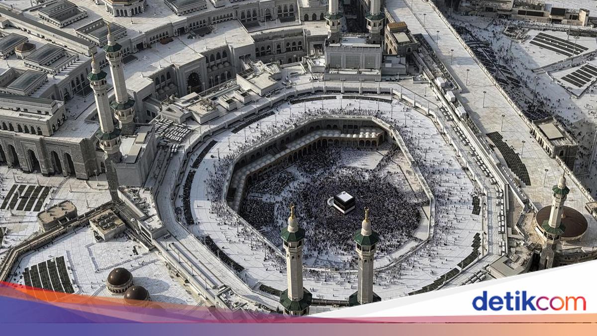 Potret Jemaah Haji Mulai Padati Masjidil Haram