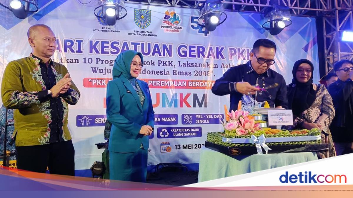 Meriah! HKG PKK ke-54 di Kota Probolinggo Diramaikan Lomba-Bazar UMKM