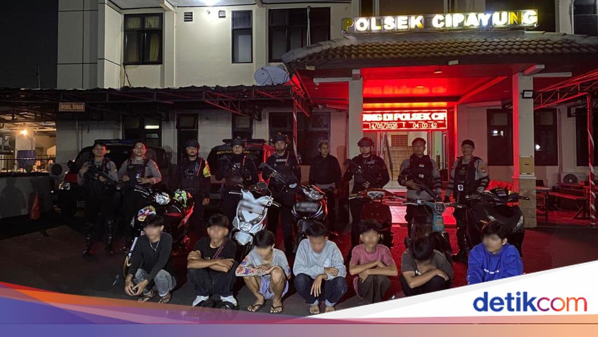 Polisi Patroli Bubarkan Balap Liar di Jaktim, Motor Tanpa Pelat Disita