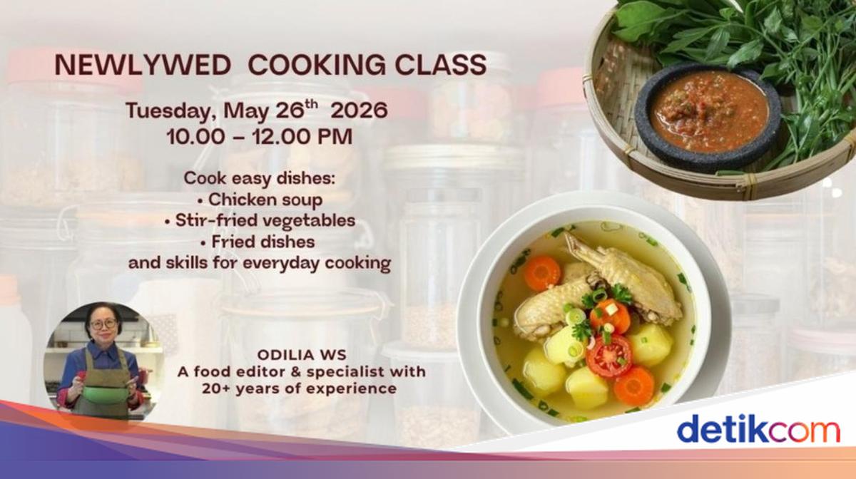 Belajar Masak dari Nol untuk Pengantin Baru bersama Newlywed Cooking Class!