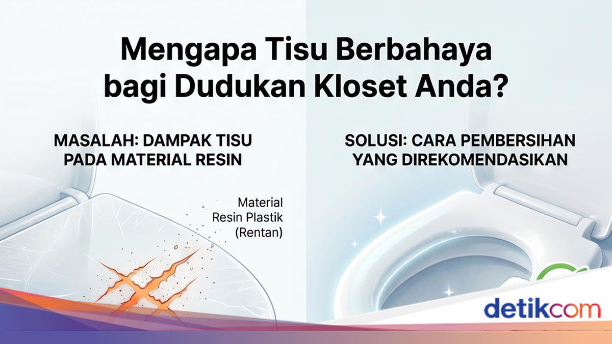 Jangan Bersihkan Dudukan Kloset Pakai Tisu, Pokoknya Jangan!