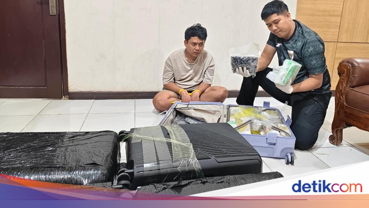 BNN Tangkap 4 Pengedar Narkoba Jaringan 'Maboy', Sita Koper Isi 92 Kg Sabu