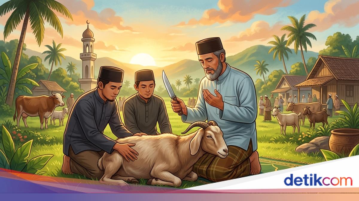 Cerita Tukang Jagal di Banjarmasin Kebanjiran Job Menyembelih Hewan Kurban