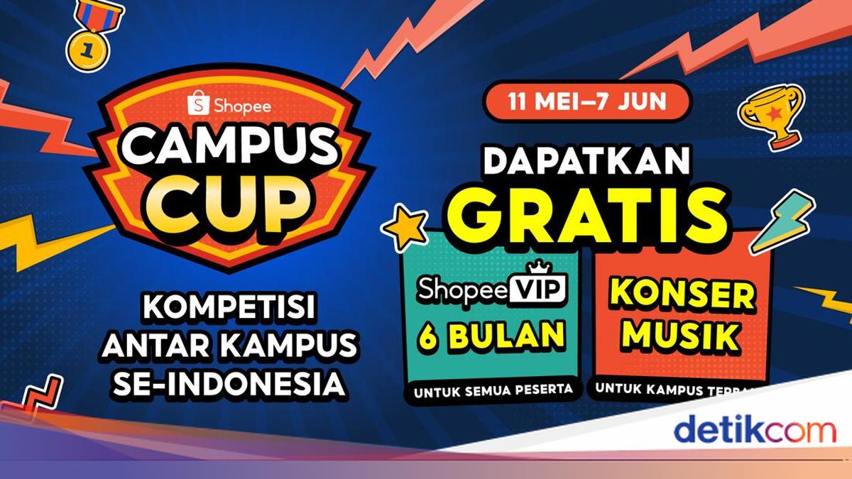 Shopee Campus Cup Dimulai, Menangkan Hadiah Rp 100 Juta & Konser Gratis