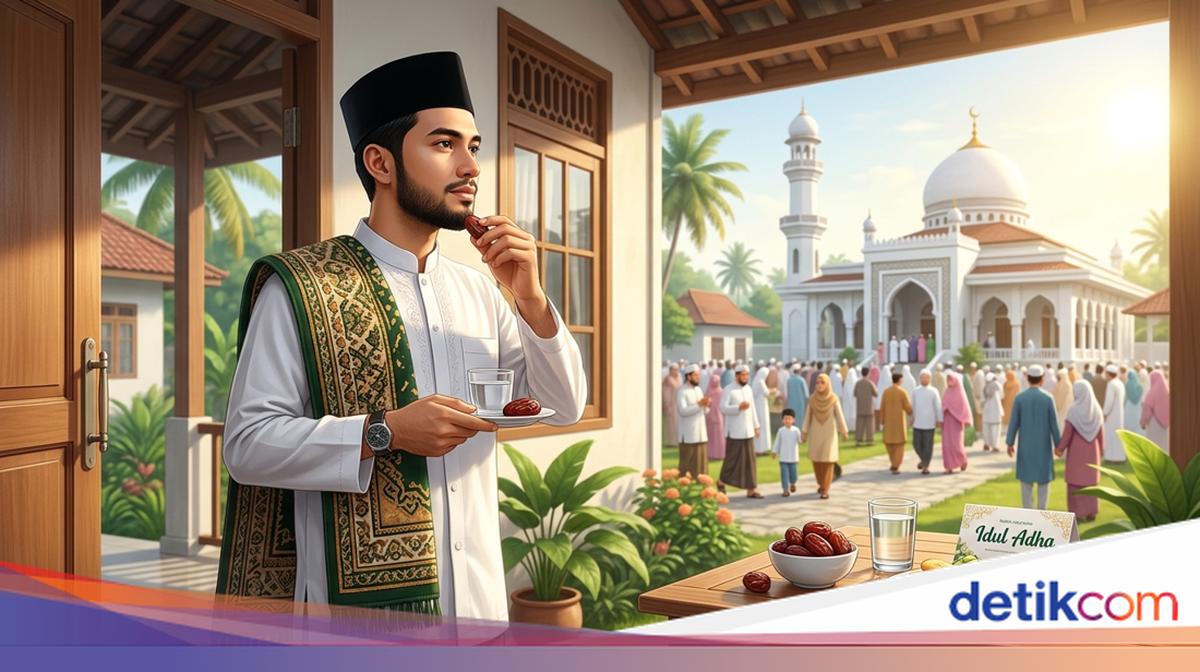 Sebelum Sholat Idul Adha Disunnahkan Tidak Makan, Ini Dalil-Batas Waktunya