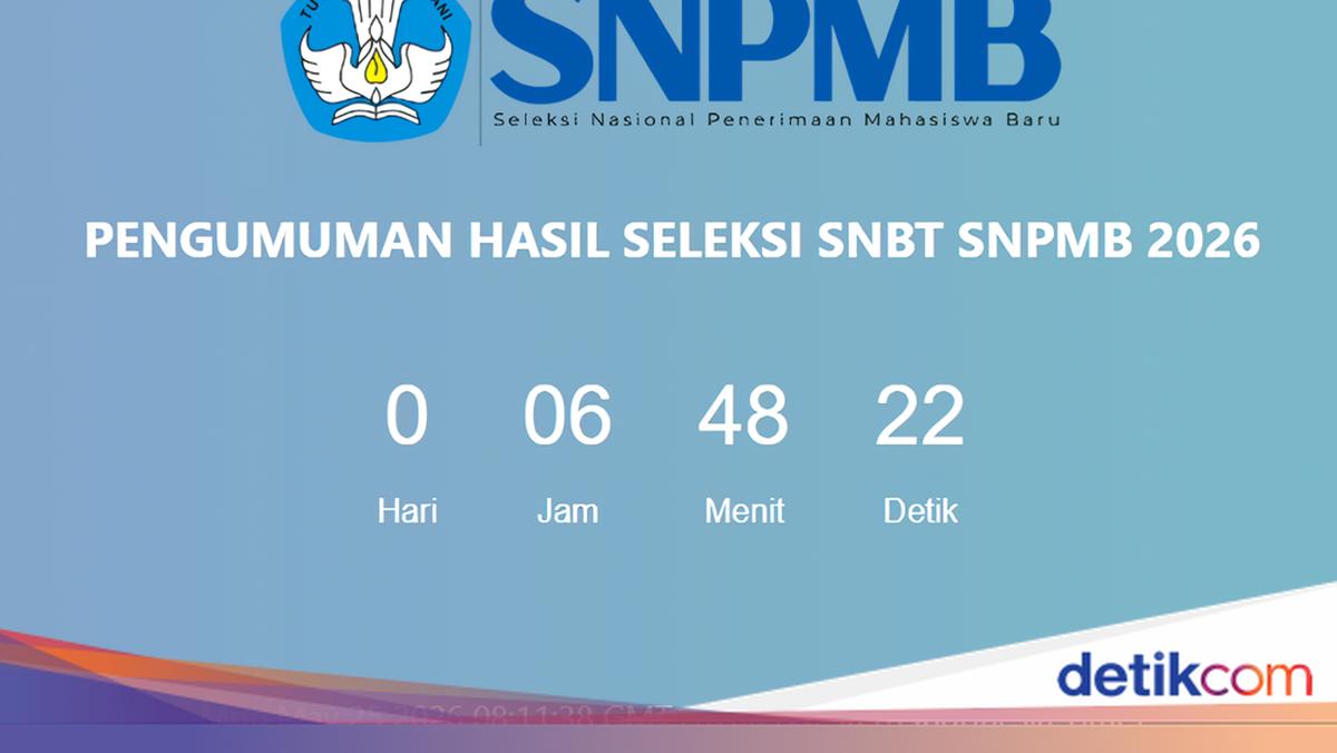 Pengumuman UTBK SNBT 2026 Sore Ini, Begini Cara Cek Hasilnya