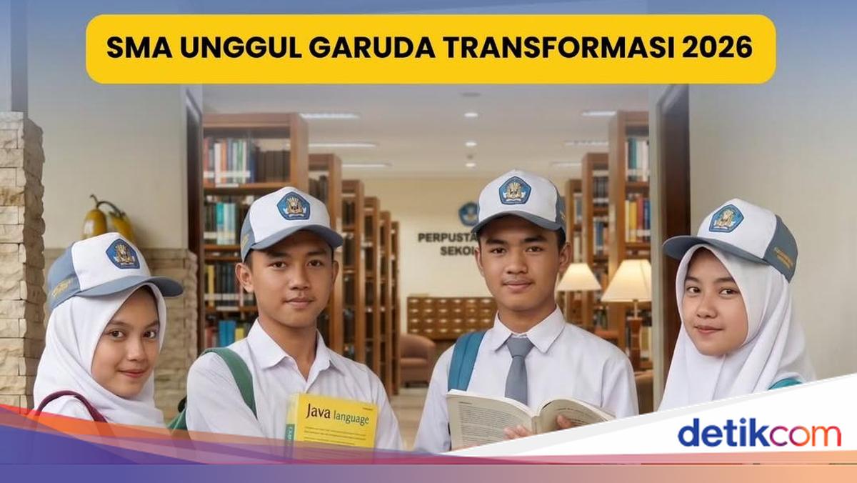 30 SMA Unggul Garuda Transformasi 2026, Cek Nama Sekolahmu di Sini!