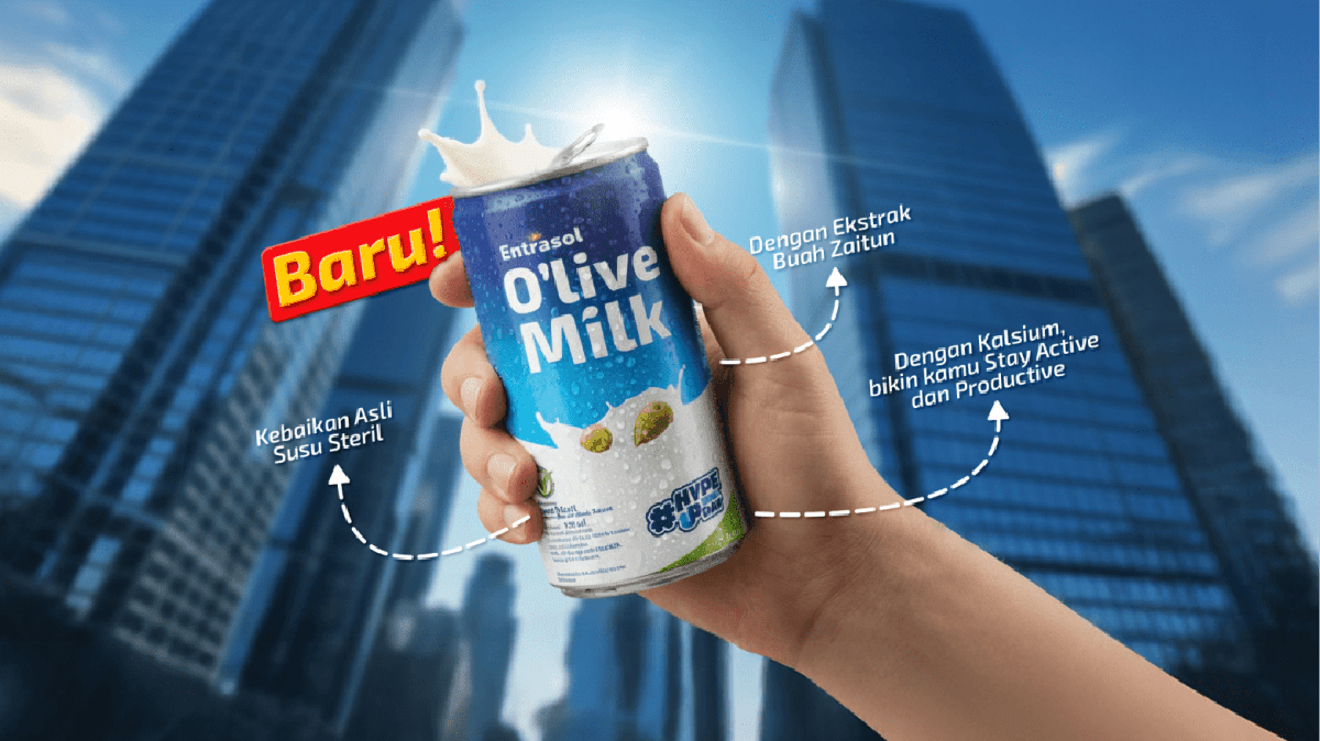Entrasol O'Live Milk Dukung Kesehatan Tubuh Lewat Khasiat Zaitun