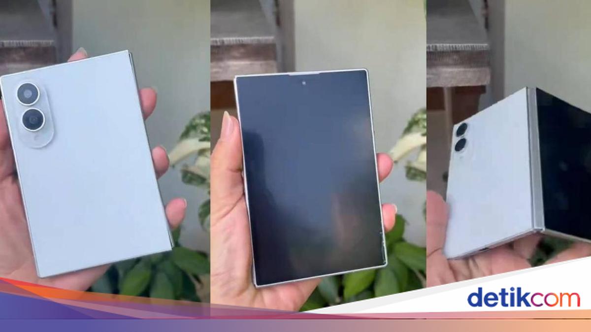 Dummy Samsung Galaxy Z Fold 8 Wide Menampakkan Diri, Tipis Banget!
