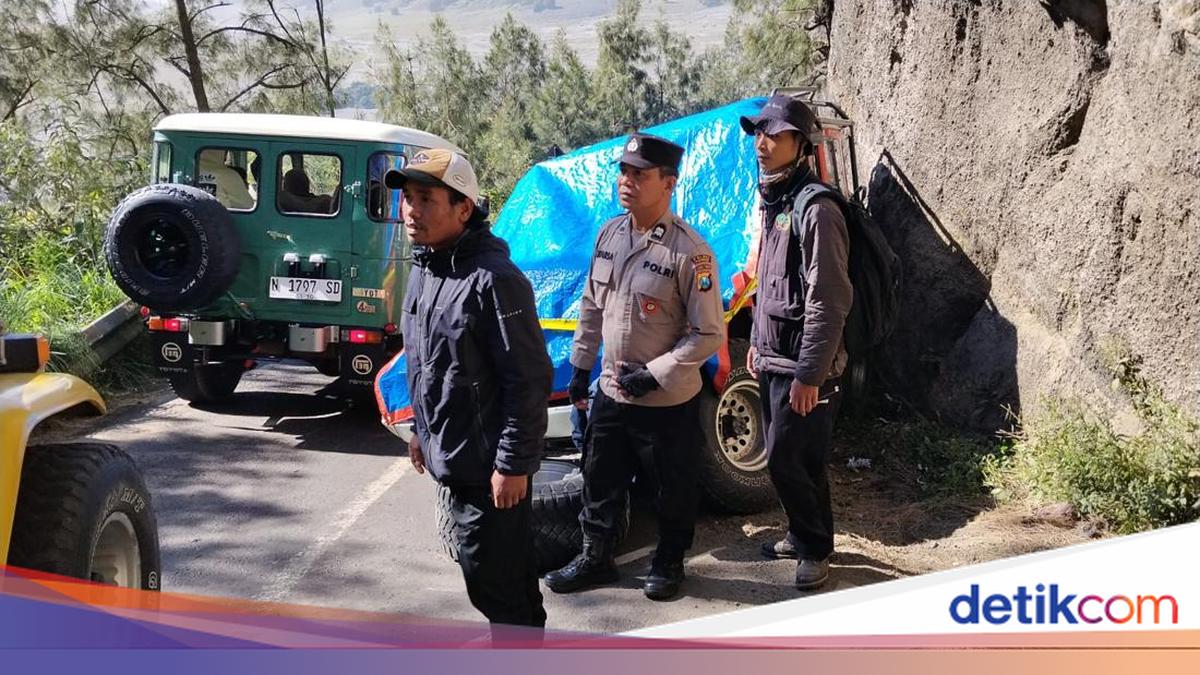 Kecelakaan Jip Bromo Turis Semarang Persis di Titik Tewasnya Wisman Korea