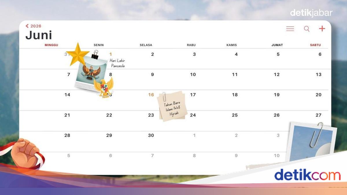 Apakah 15 Juni 2026 Libur? Cek Jadwal Libur Bulan Ini