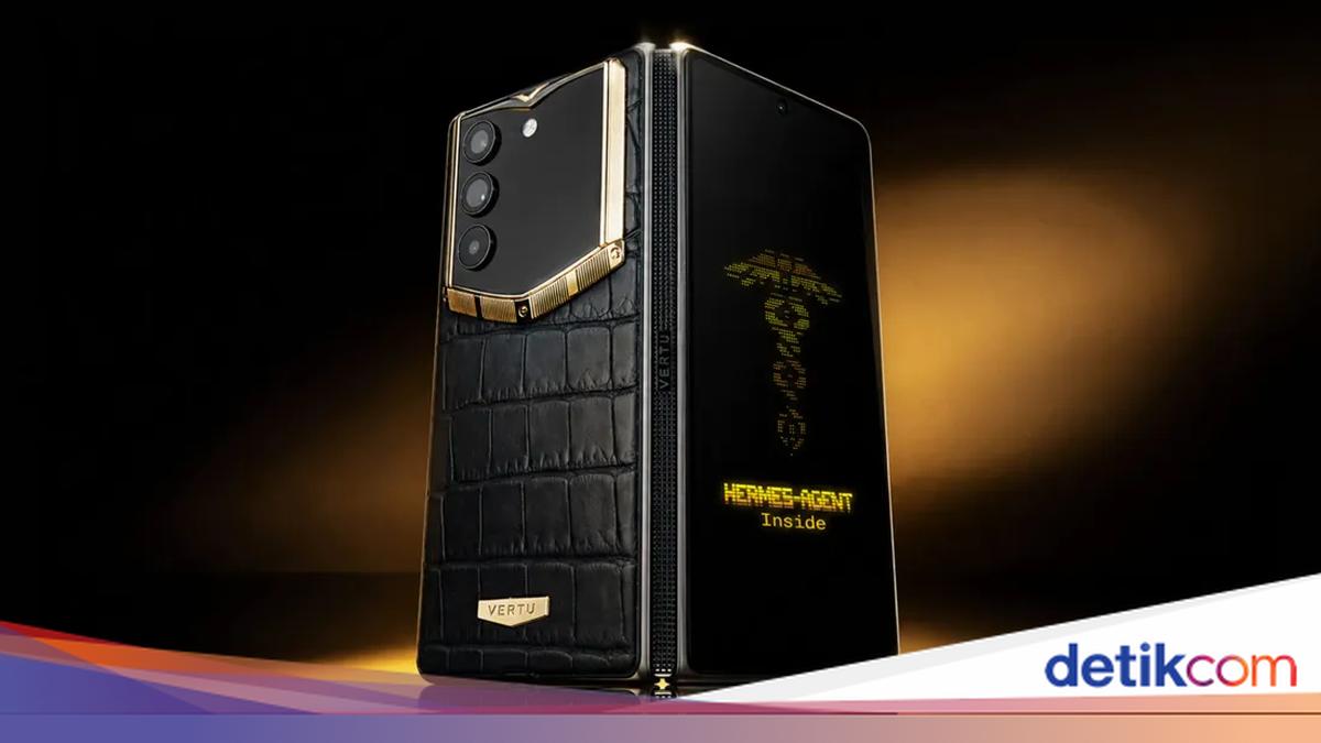 Vertu AlphaFold Tawarkan Ponsel Layar Lipat Super Mewah