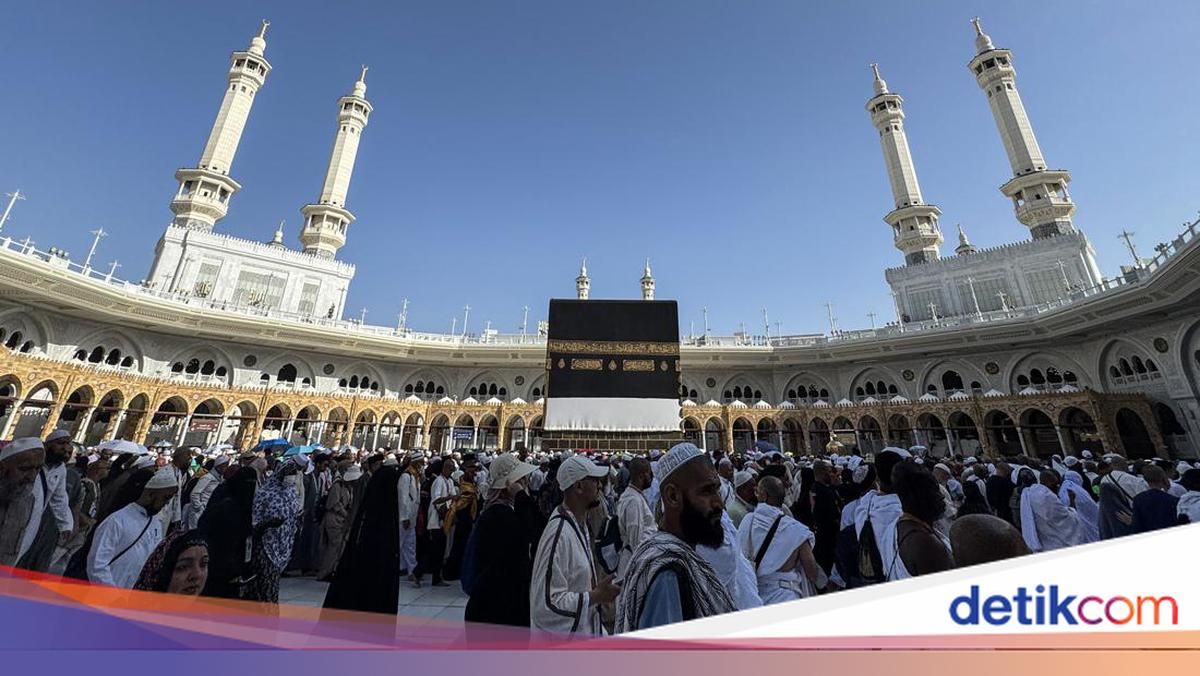 Jemaah Haji Padati Masjidil Haram untuk Menuntaskan Tawaf Ifadah