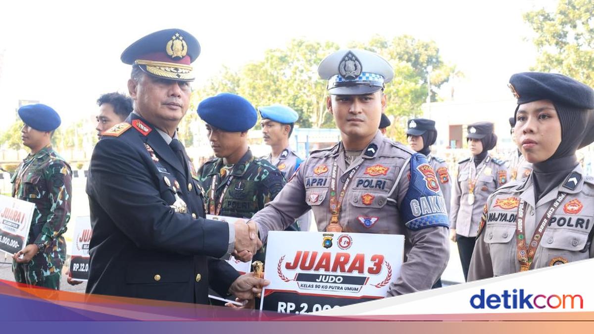 Atlet Babel Peraih Medali di Kejuaraan Judo Kapolri Cup Diberi Penghargaan