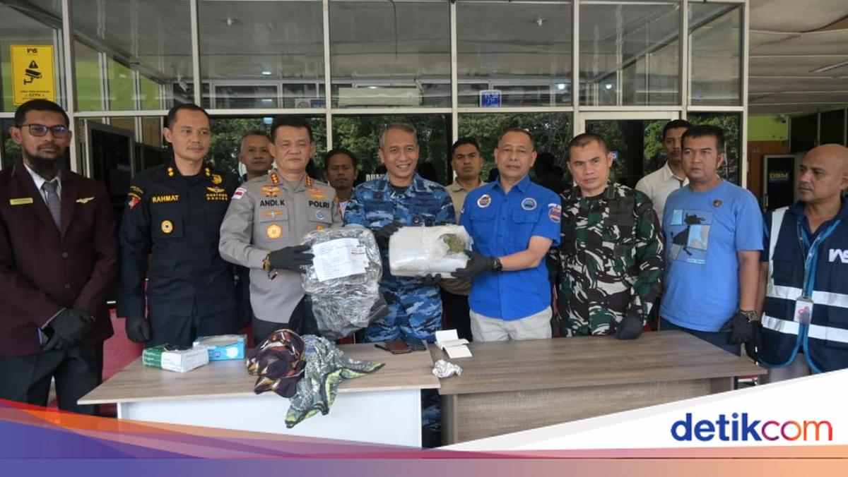 Pengiriman 2,8 Kg Ganja Lewat Ekspedisi Digagalkan di Bandara SIM