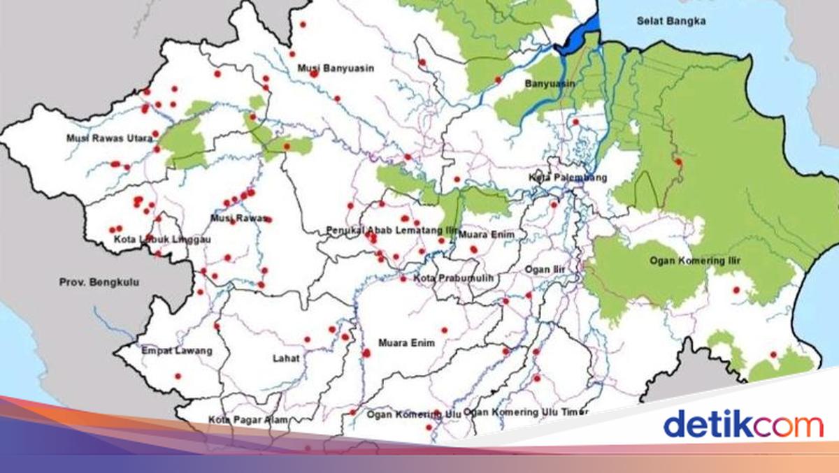 Hotspot di Sumsel Tercatat 166 Titik per Hari, Tertinggi di Mura dan ...