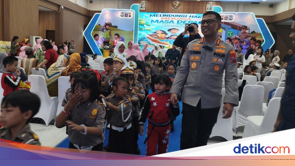 Polresta Sidoarjo Edukasi Usia Dini Lewat Program Polisi Sahabat Anak