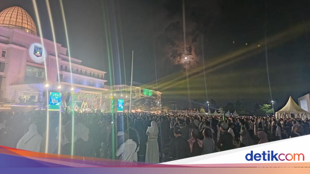 Tabliq Akbar Sambut MTQ NTB di Lombok Tengah Dipadati Ribuan Warga