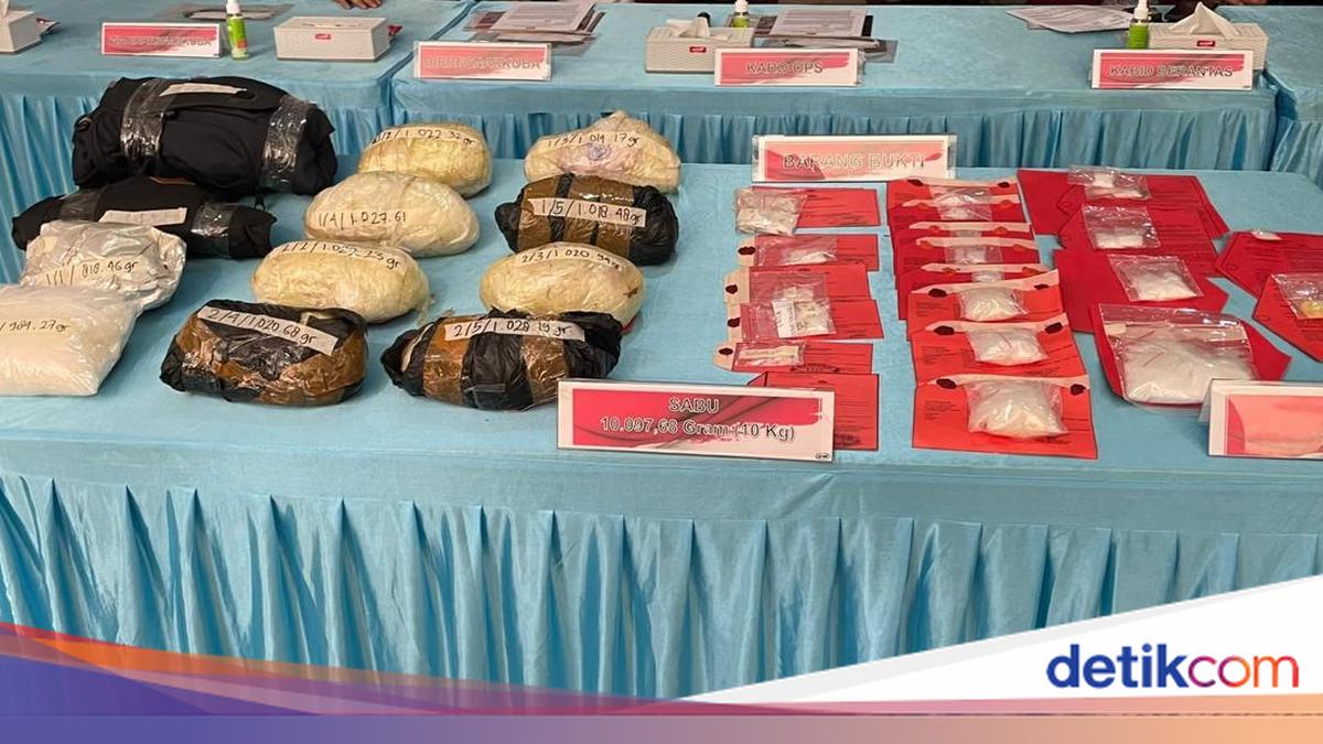 9,5 Kg Sabu Diamankan di Banjarmasin dari 2 Orang Jaringan Fredy Pratama