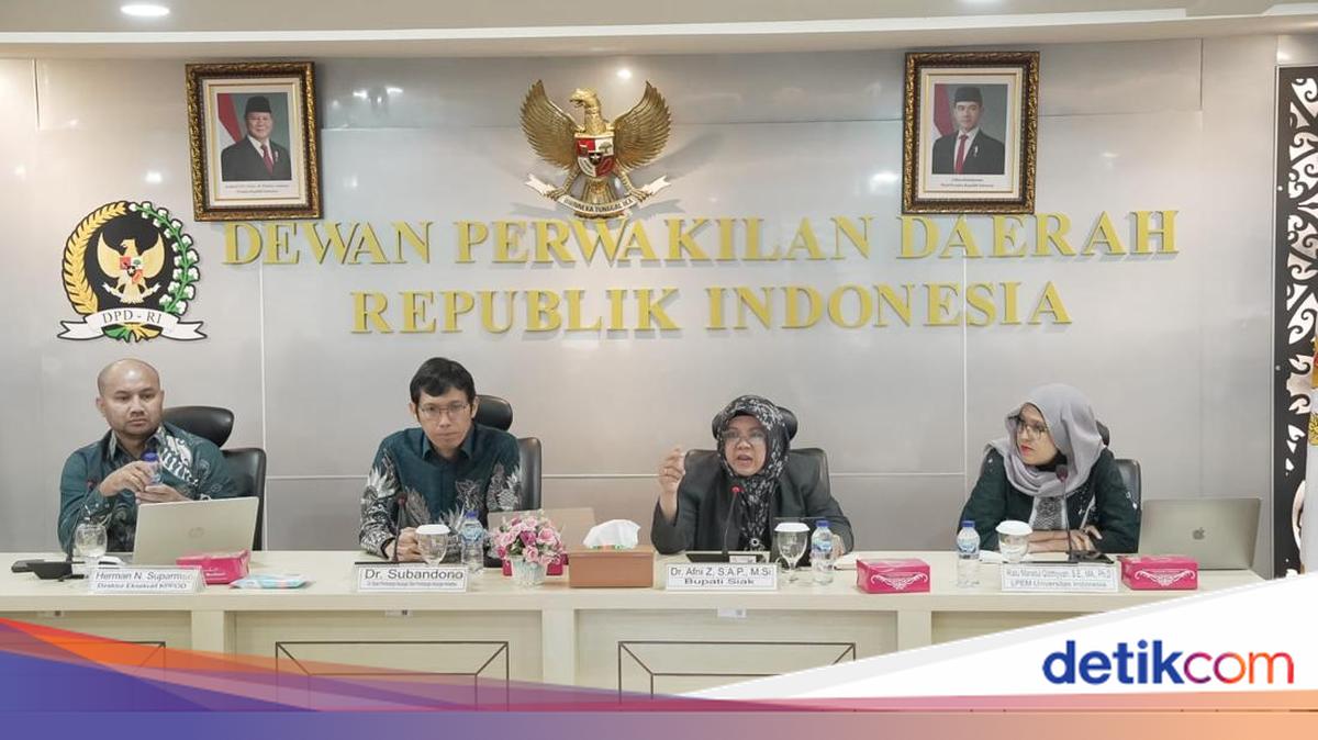 Bupati Siak Ungkap Tekanan Fiskal Daerah Penghasil SDA saat FGD di DPD RI