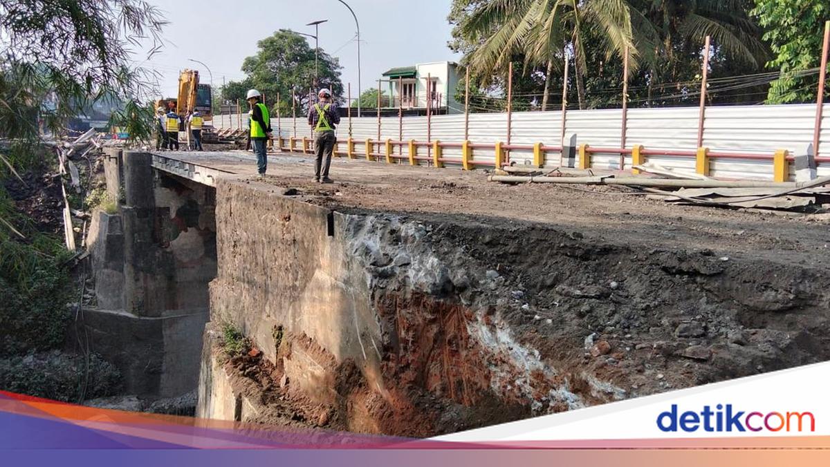 Jembatan Krakitan Salam Magelang Dibangun, Lalu Lintas Contra Flow