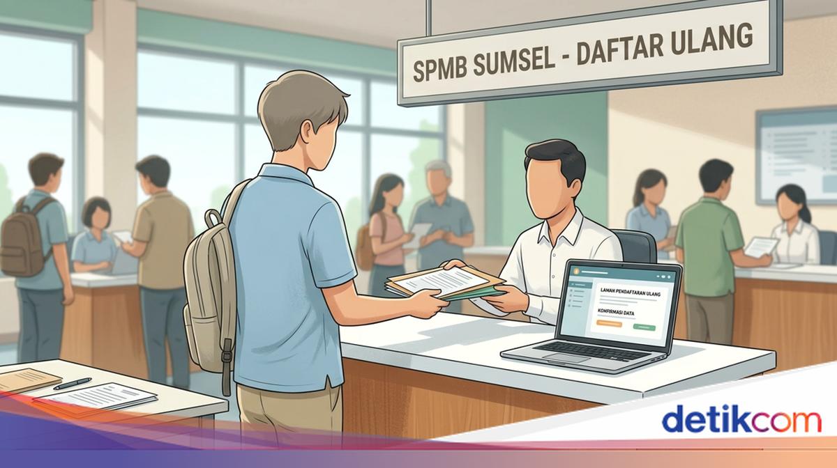 Daftar Ulang SPMB Sumsel 2026 Mulai Hari Ini, Cek Aturan hingga Tata ...