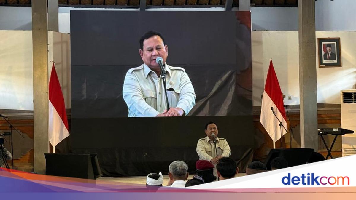 Prabowo ke Siswa: Saya Sering Diejek Sampai Sekarang, Balas dengan Santun