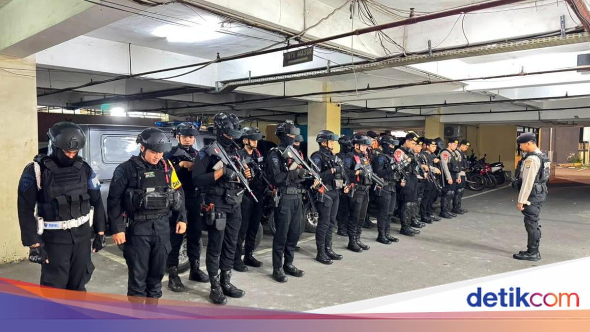 Patroli Brimob Polda Metro Gagalkan Balap Liar di Jaktim Dini Hari