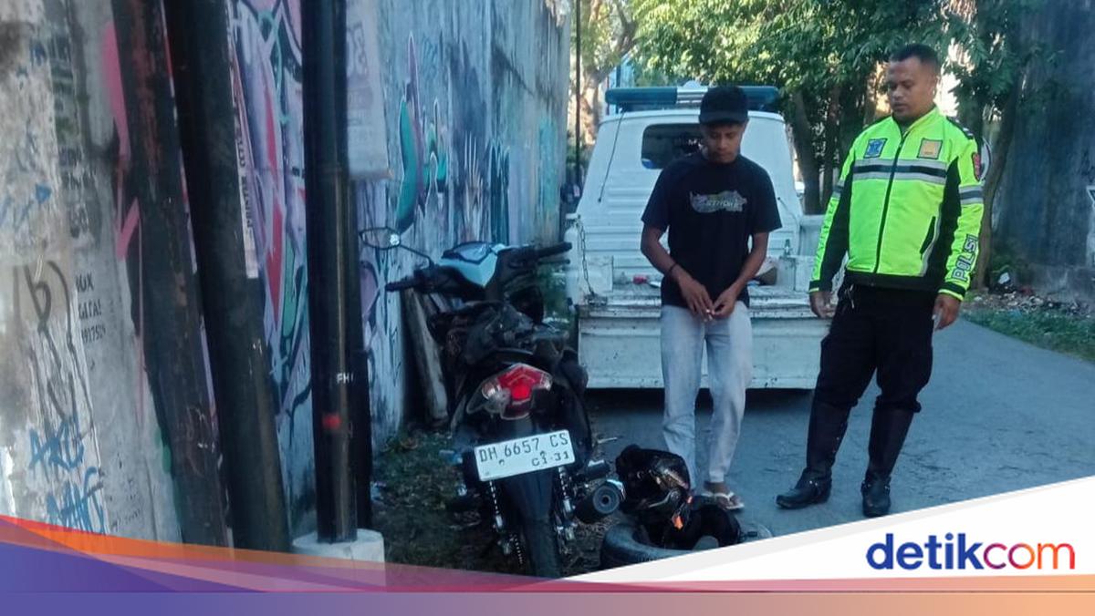 Motor Tabrak Pagar-Tiang di Kupang, Mahasiswa Tewas