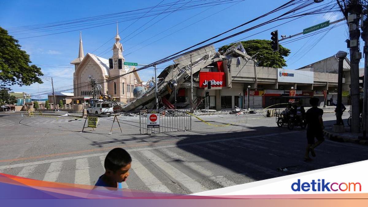 Lebih dari 20.000 Orang Mengugsi Akibat Gempa di Filipina